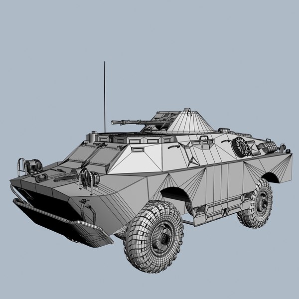 brdm brdm-2 3d max