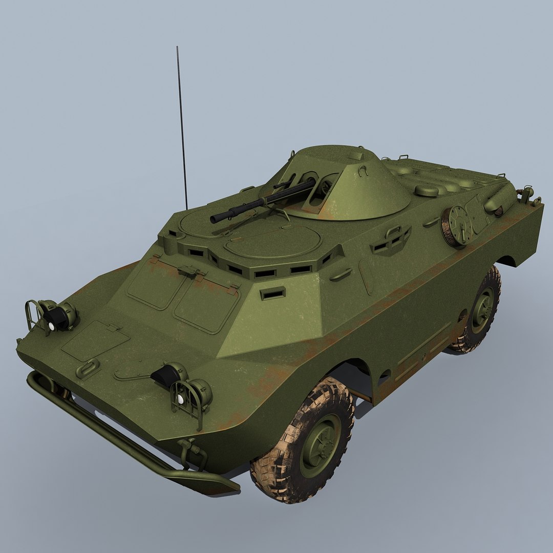 Brdm Brdm-2 3d Max