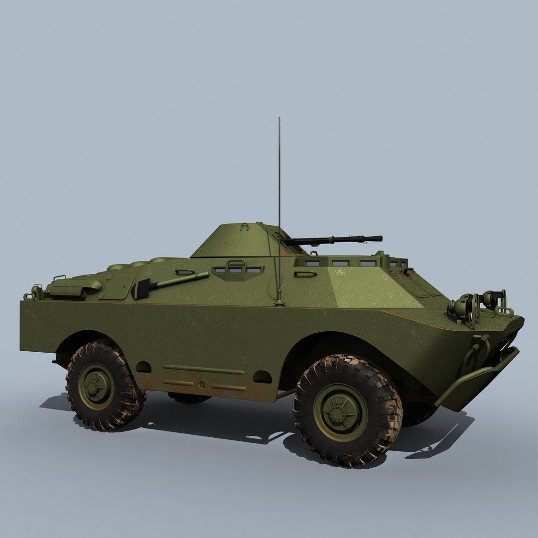 Brdm Brdm-2 3d Max