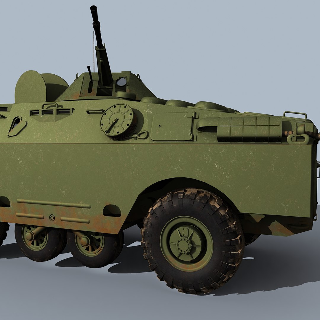 Brdm Brdm-2 3d Max