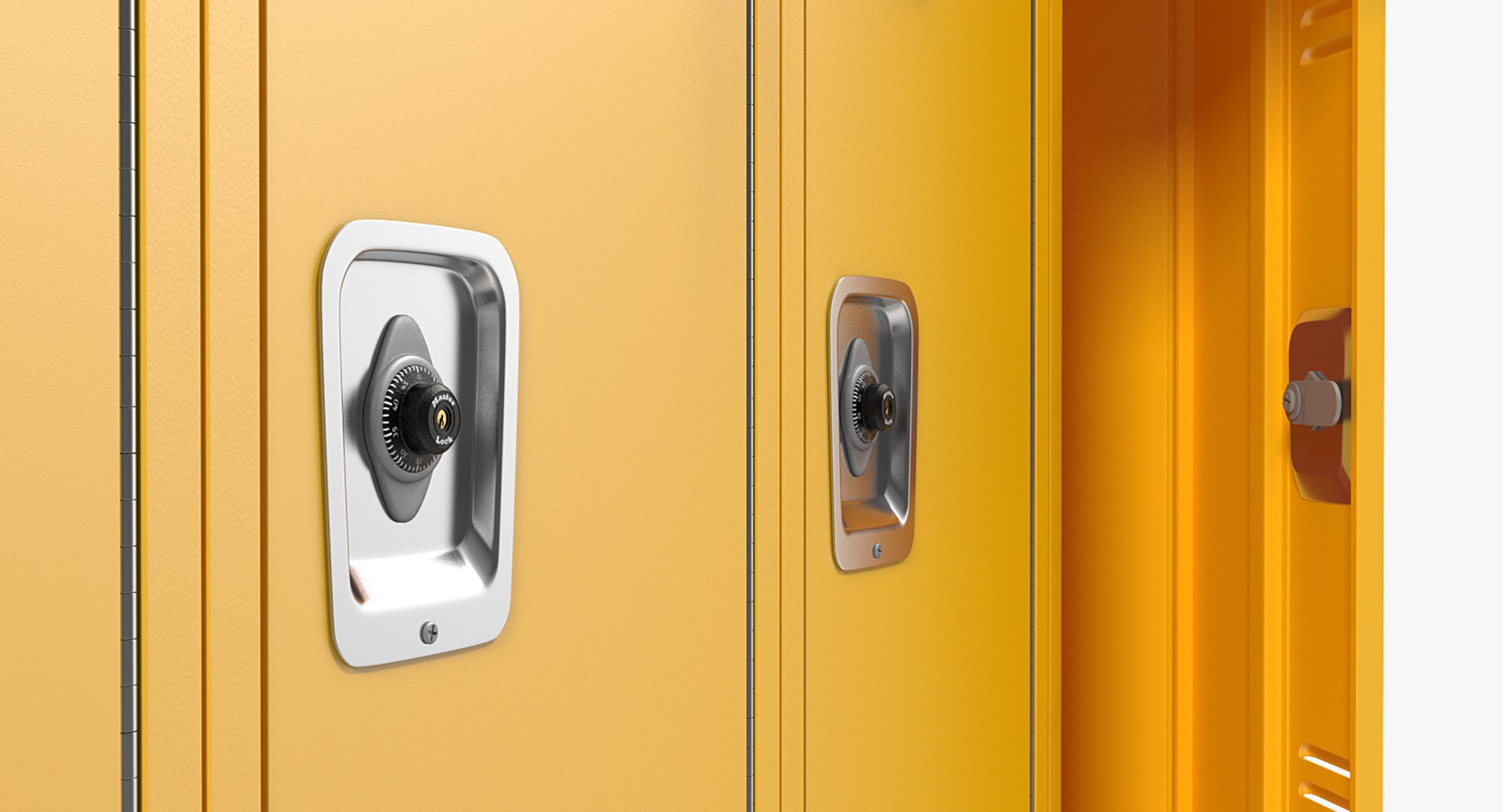 Commercial Lockers Row Model - TurboSquid 1423802