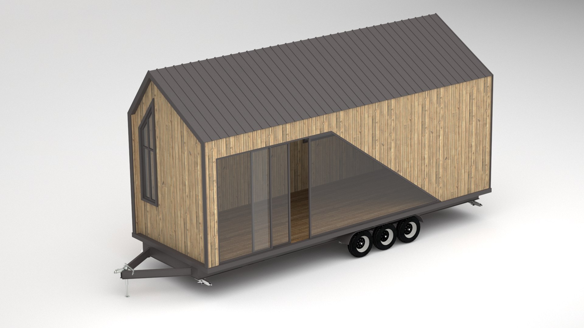 3D Model Tiny House - TurboSquid 1851671