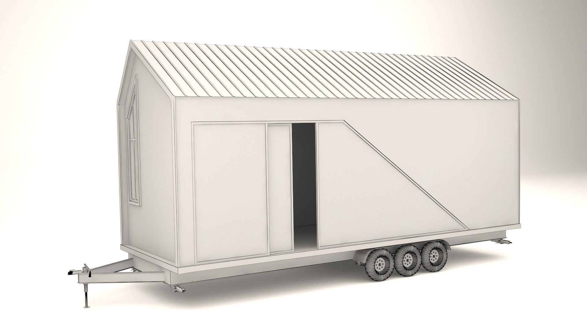 3D Model Tiny House - TurboSquid 1851671