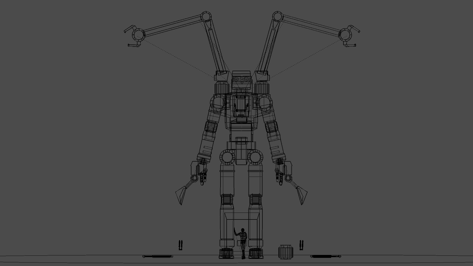 Free Mech Construction 3D Model - TurboSquid 1318078