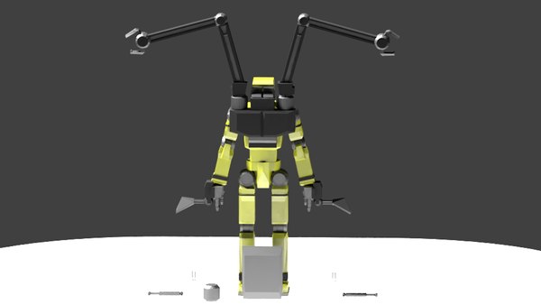 Free mech construction 3D model - TurboSquid 1318078