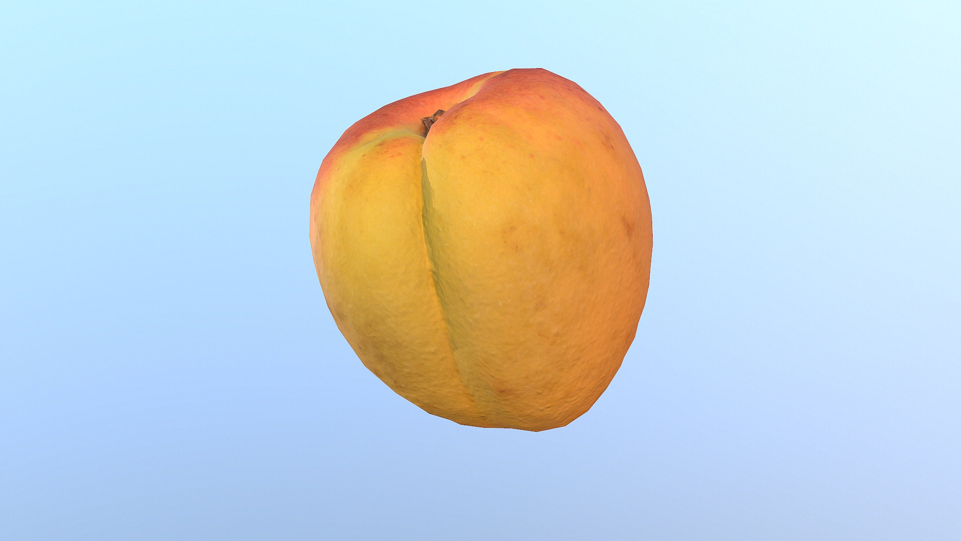 3D model 07 apricot fruit modeled - TurboSquid 1661330