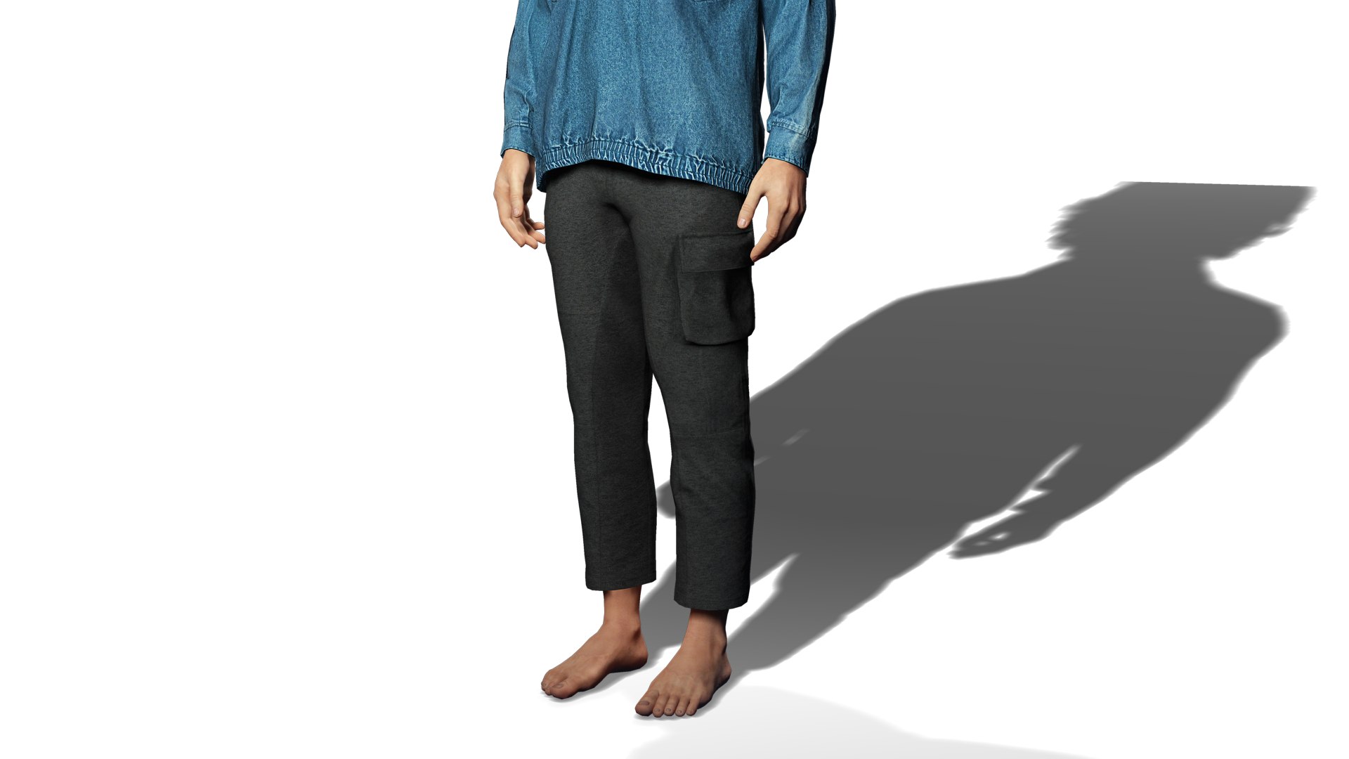 3D Realistic Casual Male Character For Games Animation 3D Model ...