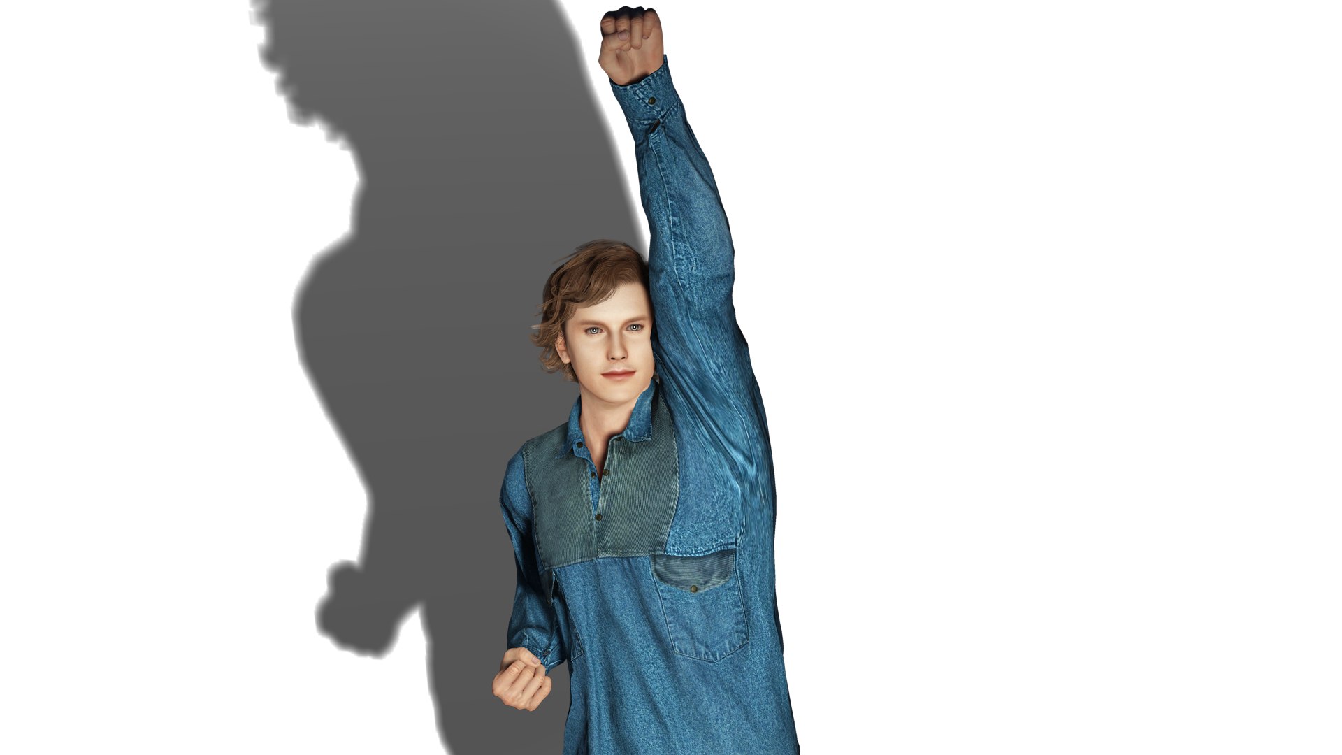 3D Realistic Casual Male Character For Games Animation 3D Model ...