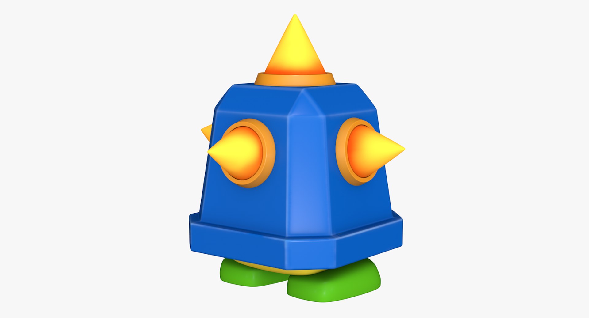 Prongo Super Mario Assets 3D Model - TurboSquid 1376940