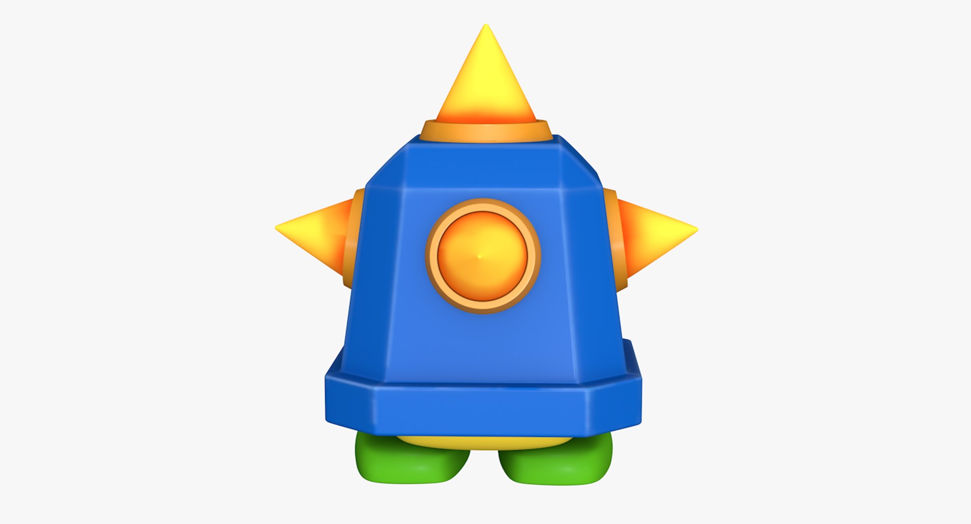 Prongo Super Mario Assets 3D Model - TurboSquid 1376940