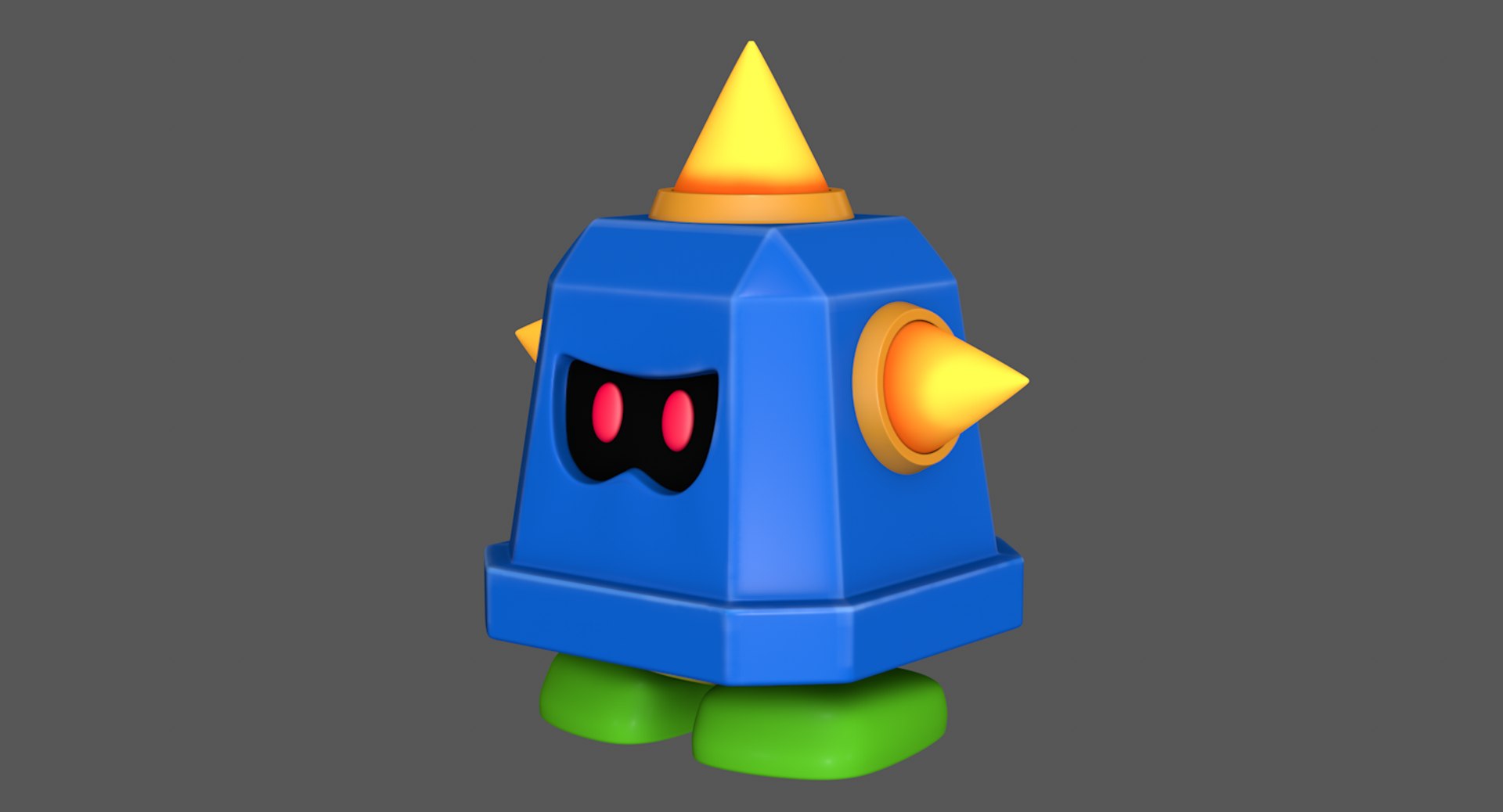 Prongo Super Mario Assets 3D Model - TurboSquid 1376940
