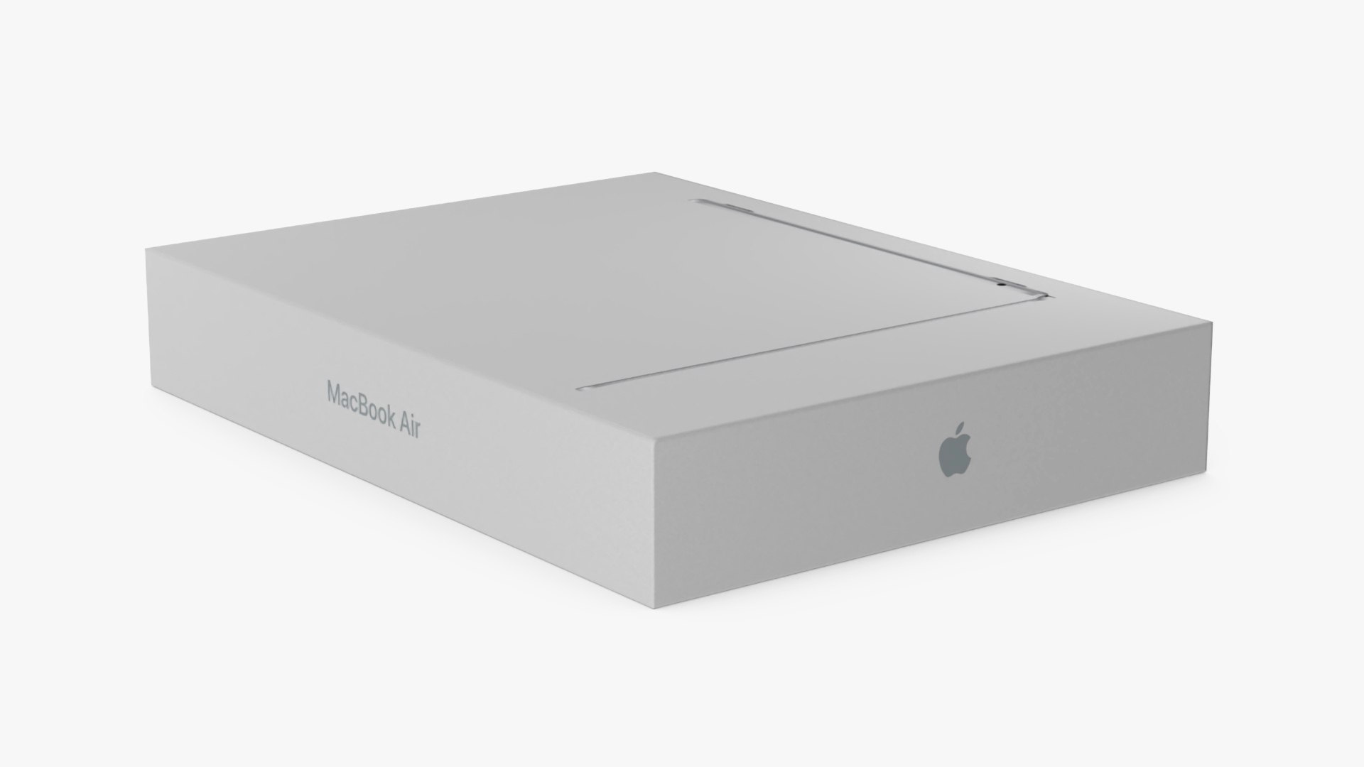 3D Apple MacBook Air Packaging Box - TurboSquid 2217227