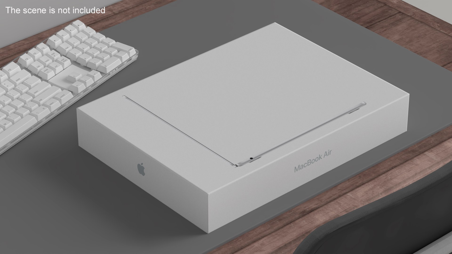 3D Apple MacBook Air Packaging Box - TurboSquid 2217227