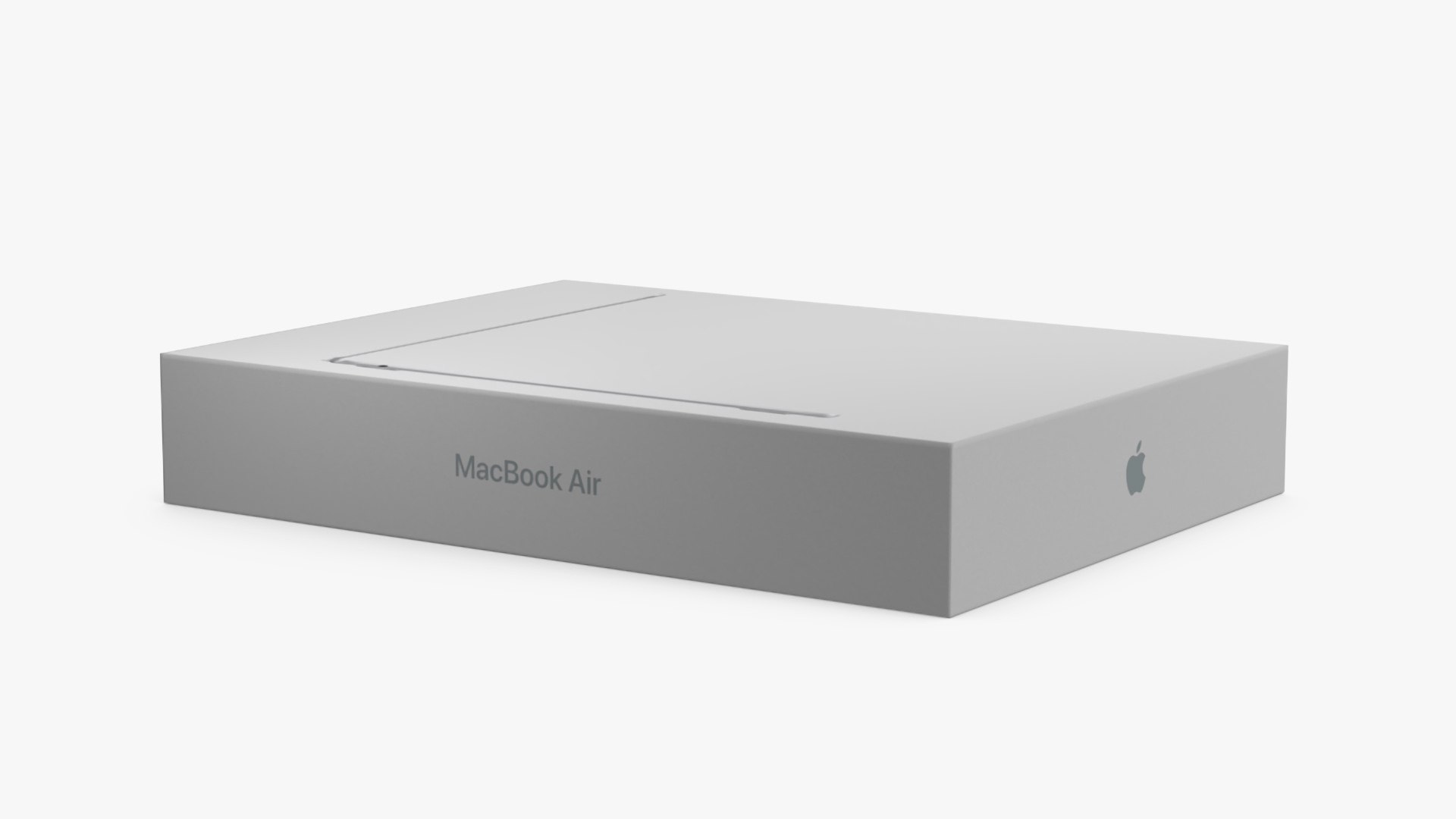 3D Apple MacBook Air Packaging Box - TurboSquid 2217227