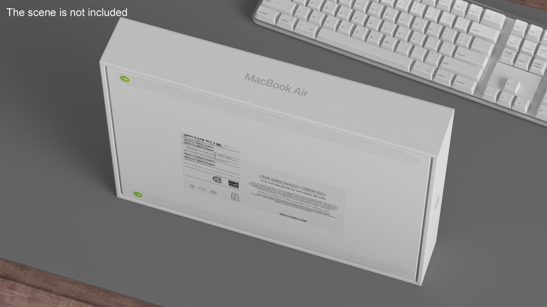 3D Apple MacBook Air Packaging Box - TurboSquid 2217227