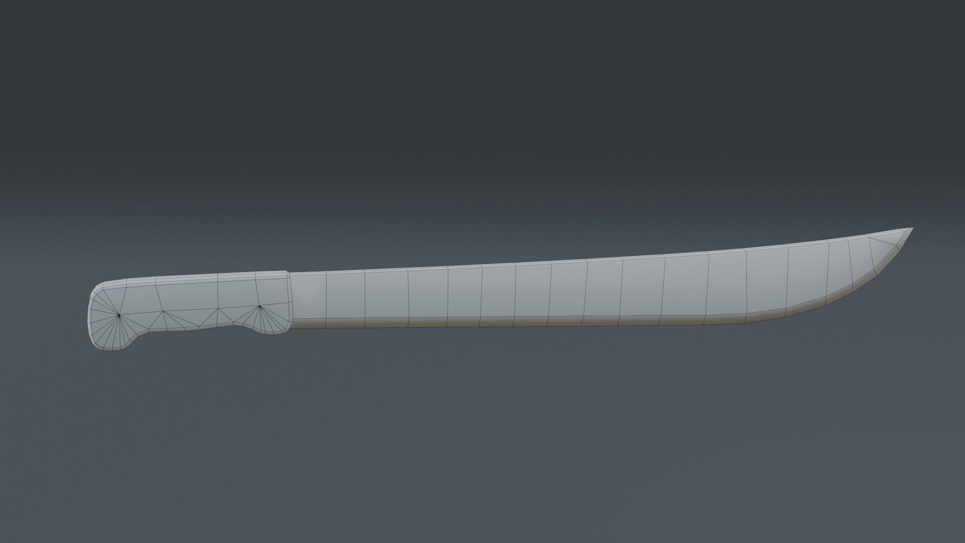 3D Machete Bloody - TurboSquid 2191239
