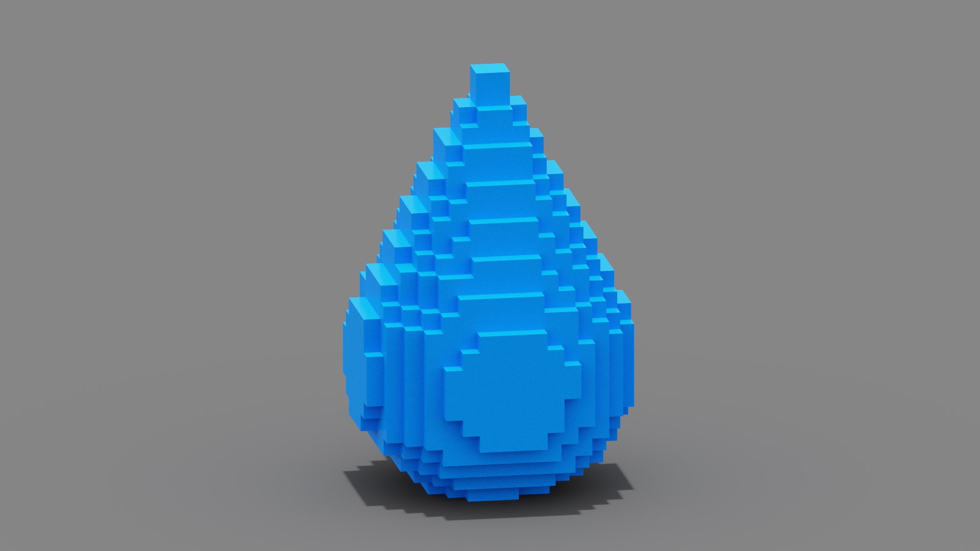 3D Voxel Rain model - TurboSquid 2033560