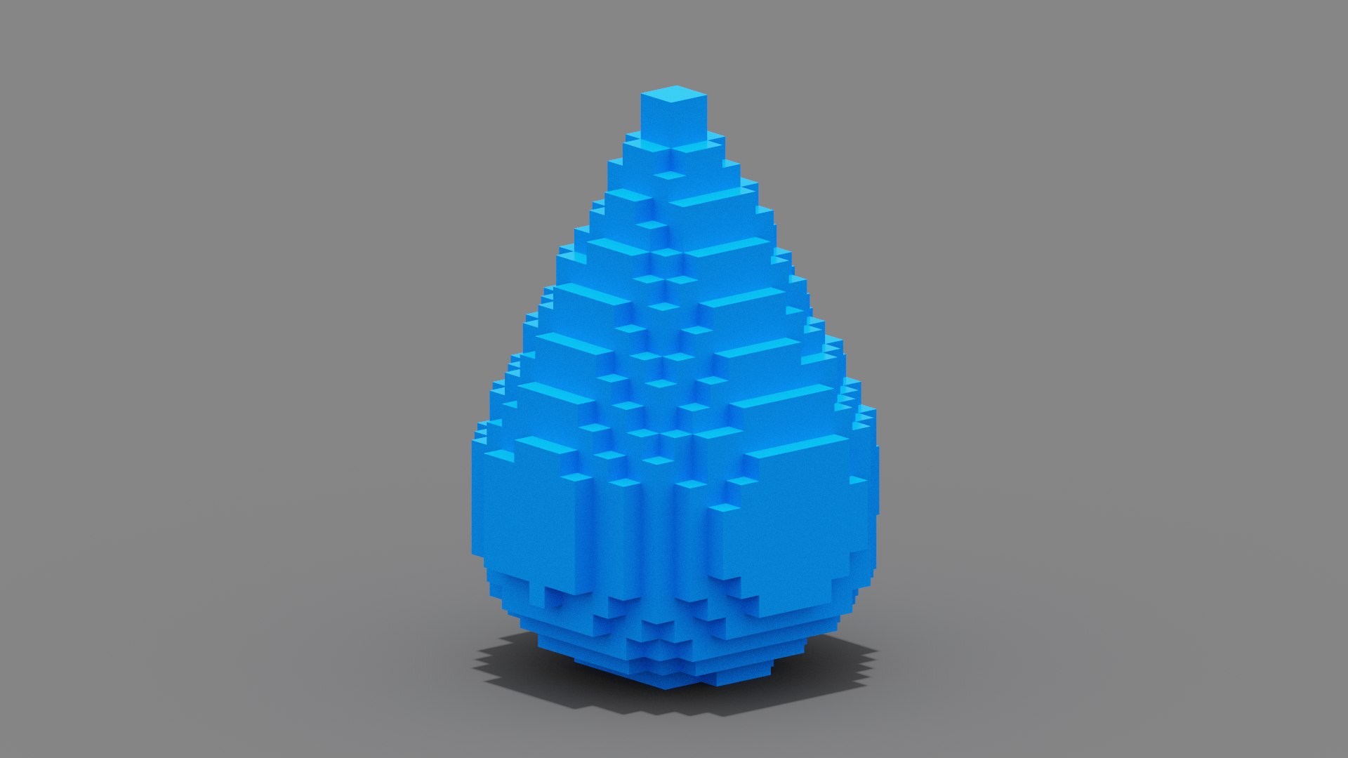 3D Voxel Rain model - TurboSquid 2033560