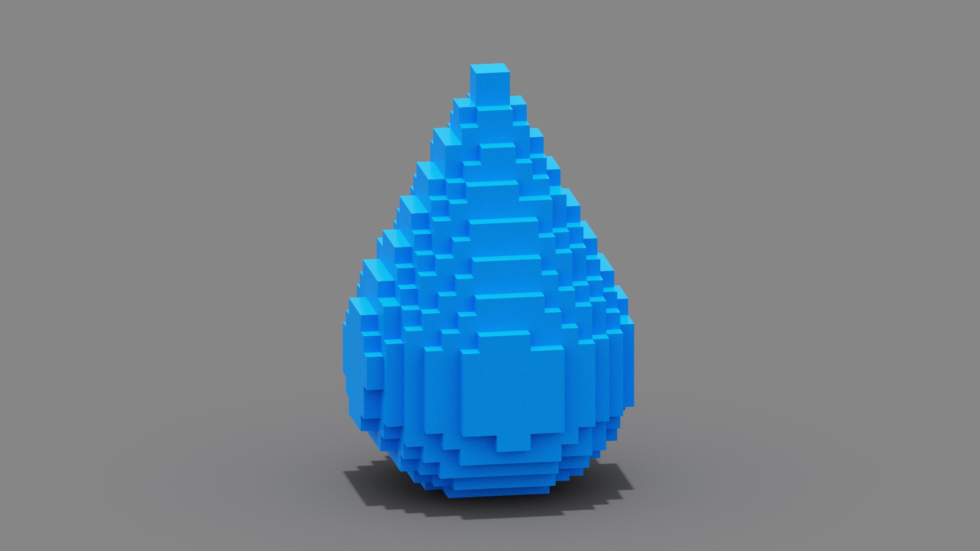 3D Voxel Rain model - TurboSquid 2033560