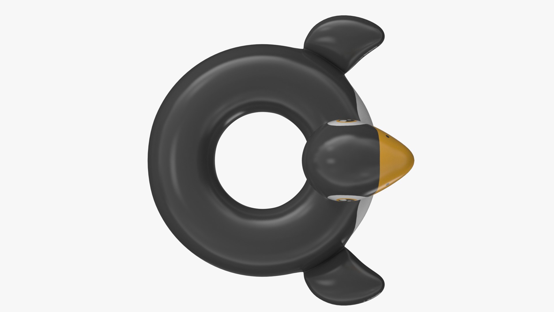 3D Model Penguin Pool Float Swim Ring - TurboSquid 1916292