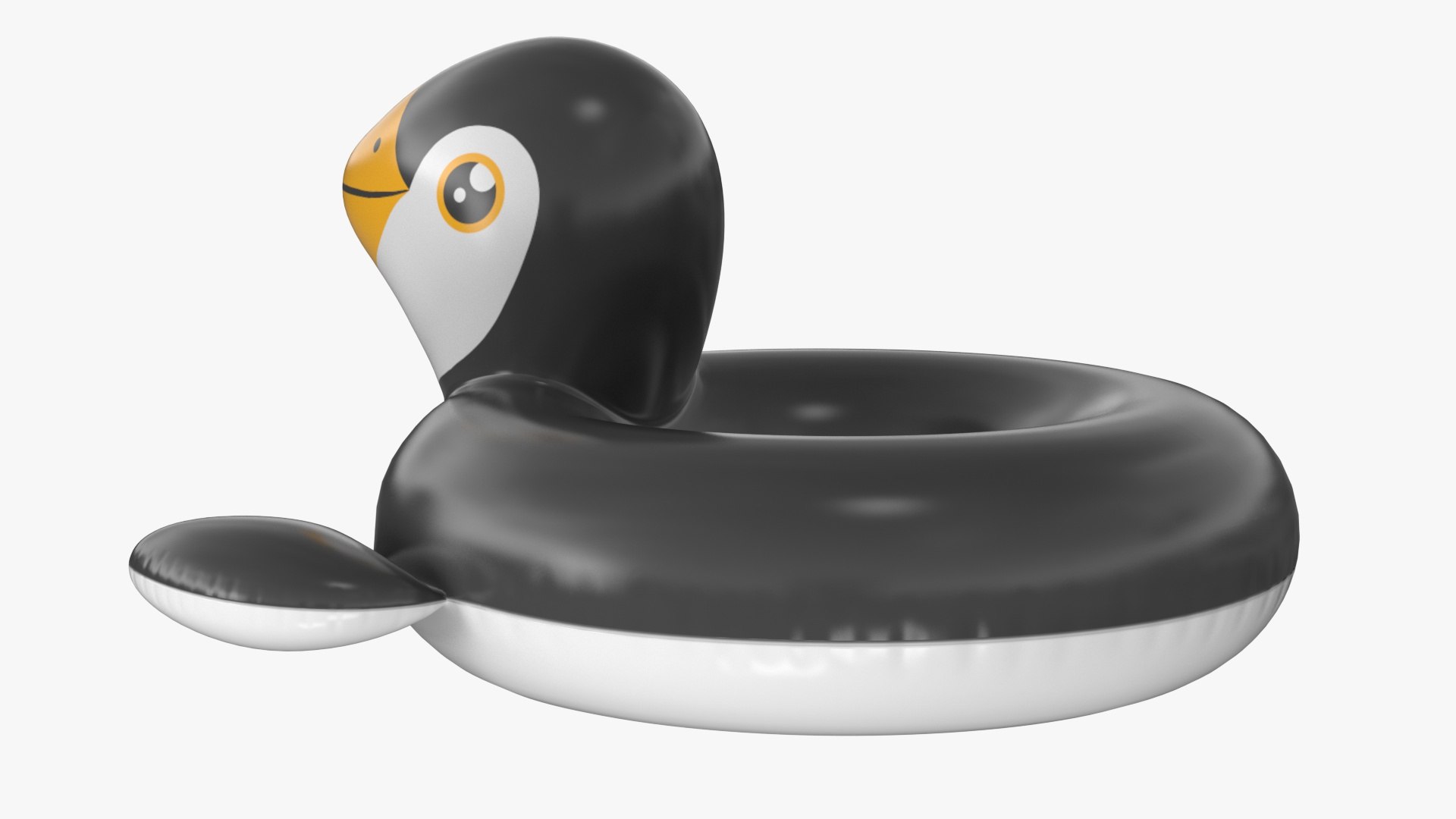 3D Model Penguin Pool Float Swim Ring - TurboSquid 1916292