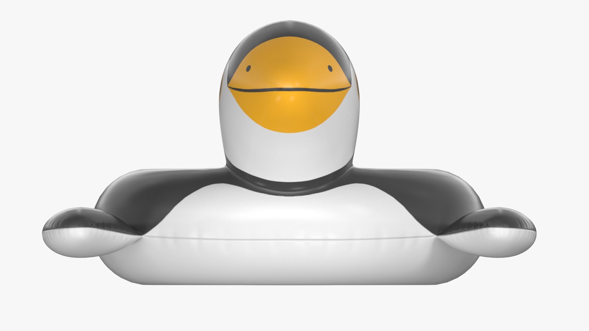 3D Model Penguin Pool Float Swim Ring - TurboSquid 1916292