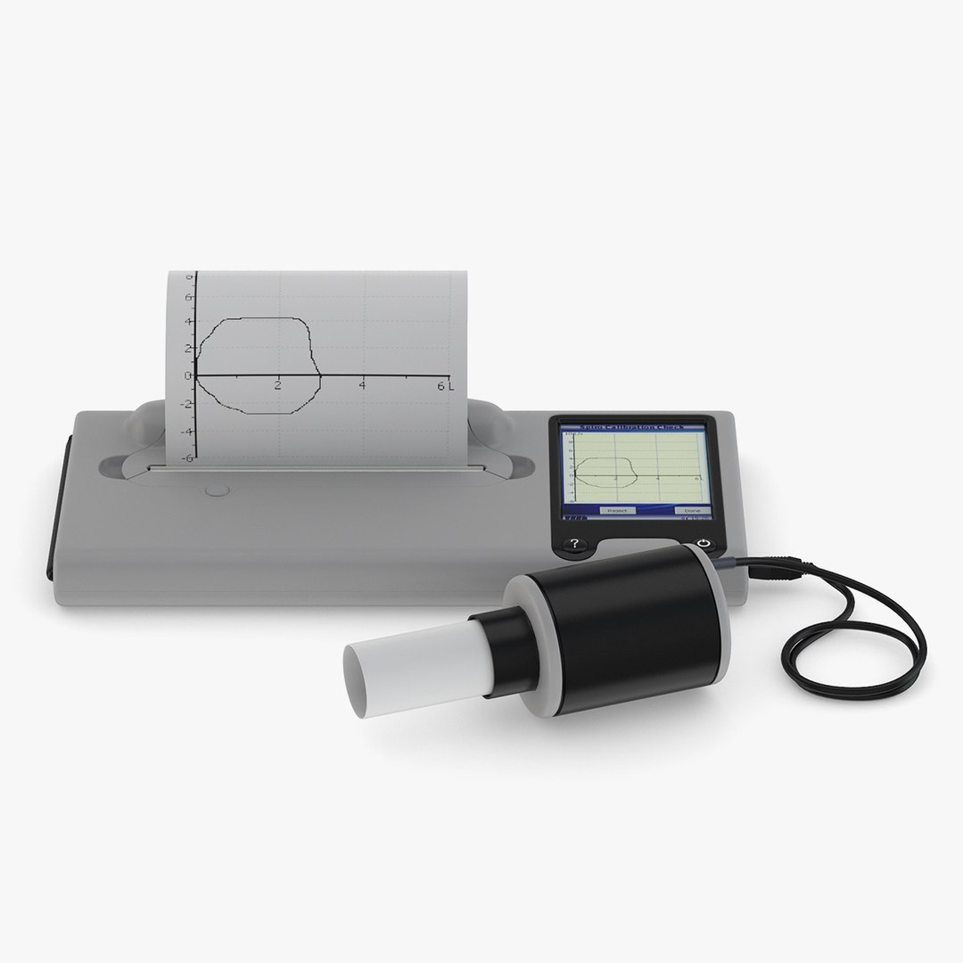 Medical Spirometer PBR Realistic 3D model - TurboSquid 2020672