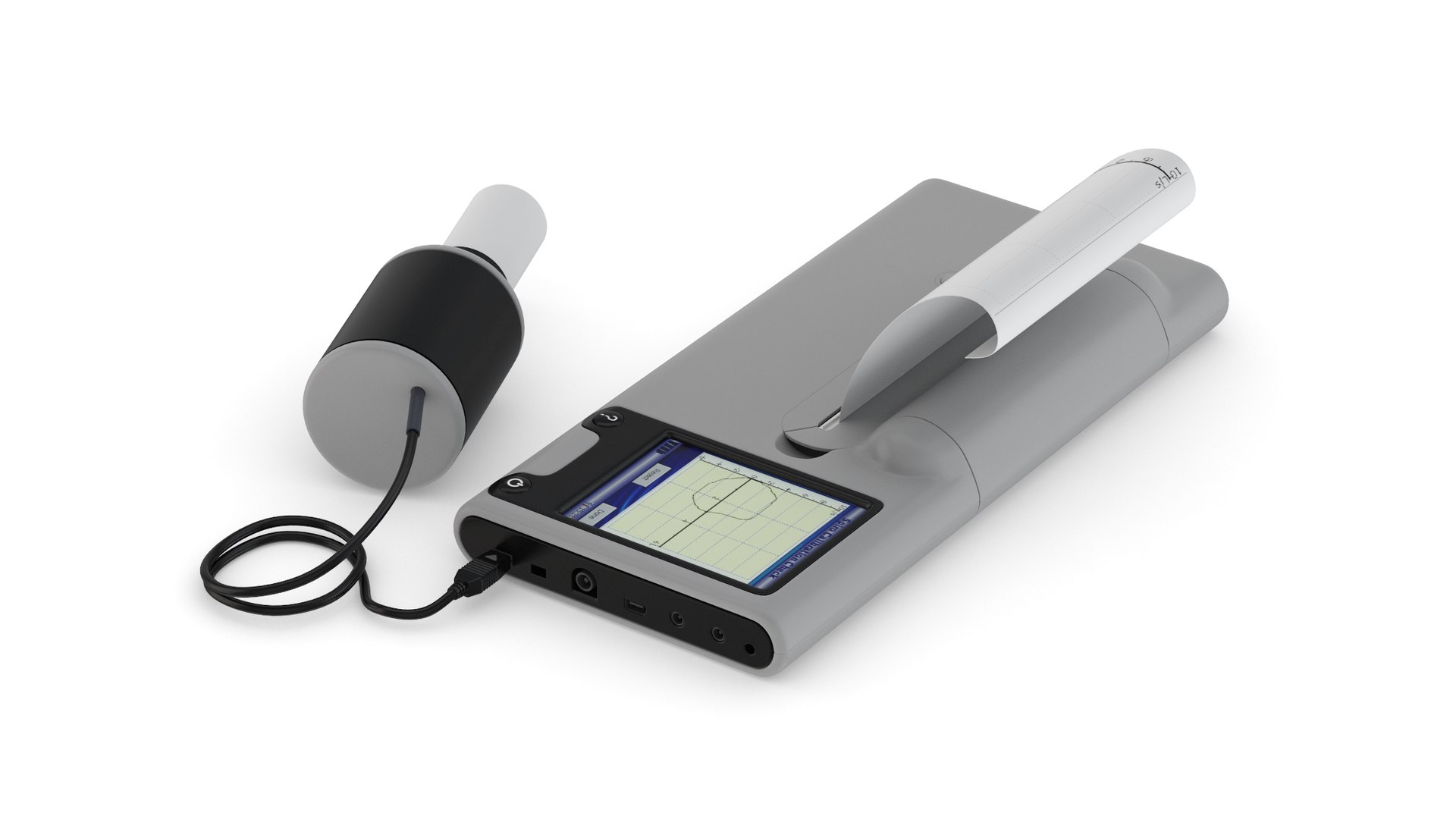 Medical Spirometer PBR Realistic 3D Model - TurboSquid 2020672