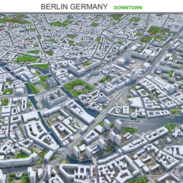 modelo 3d Berlin Downtown Germany - TurboSquid 1988429