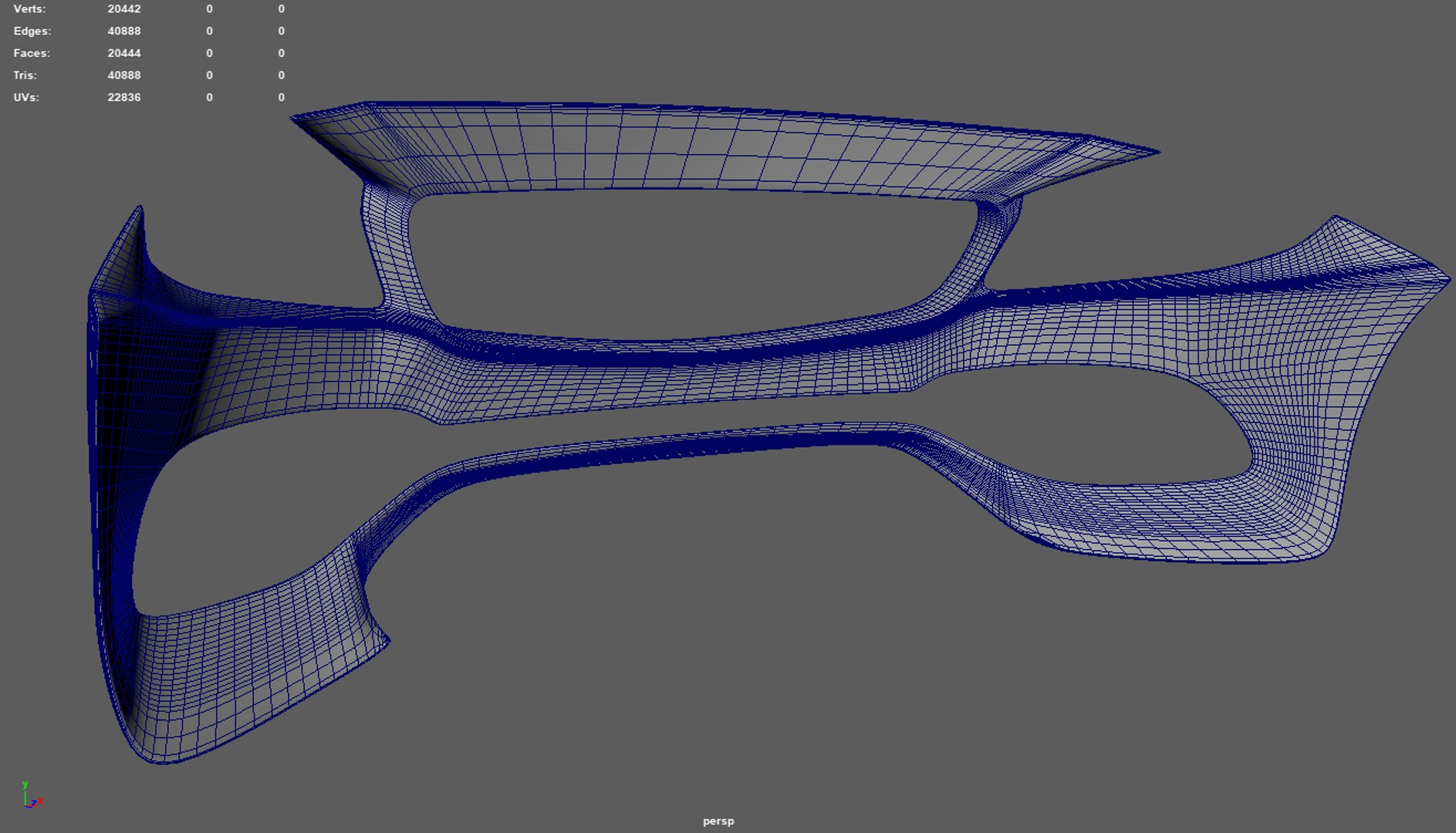 Front Bumper Mercedes Benz 3D Model - TurboSquid 1989529