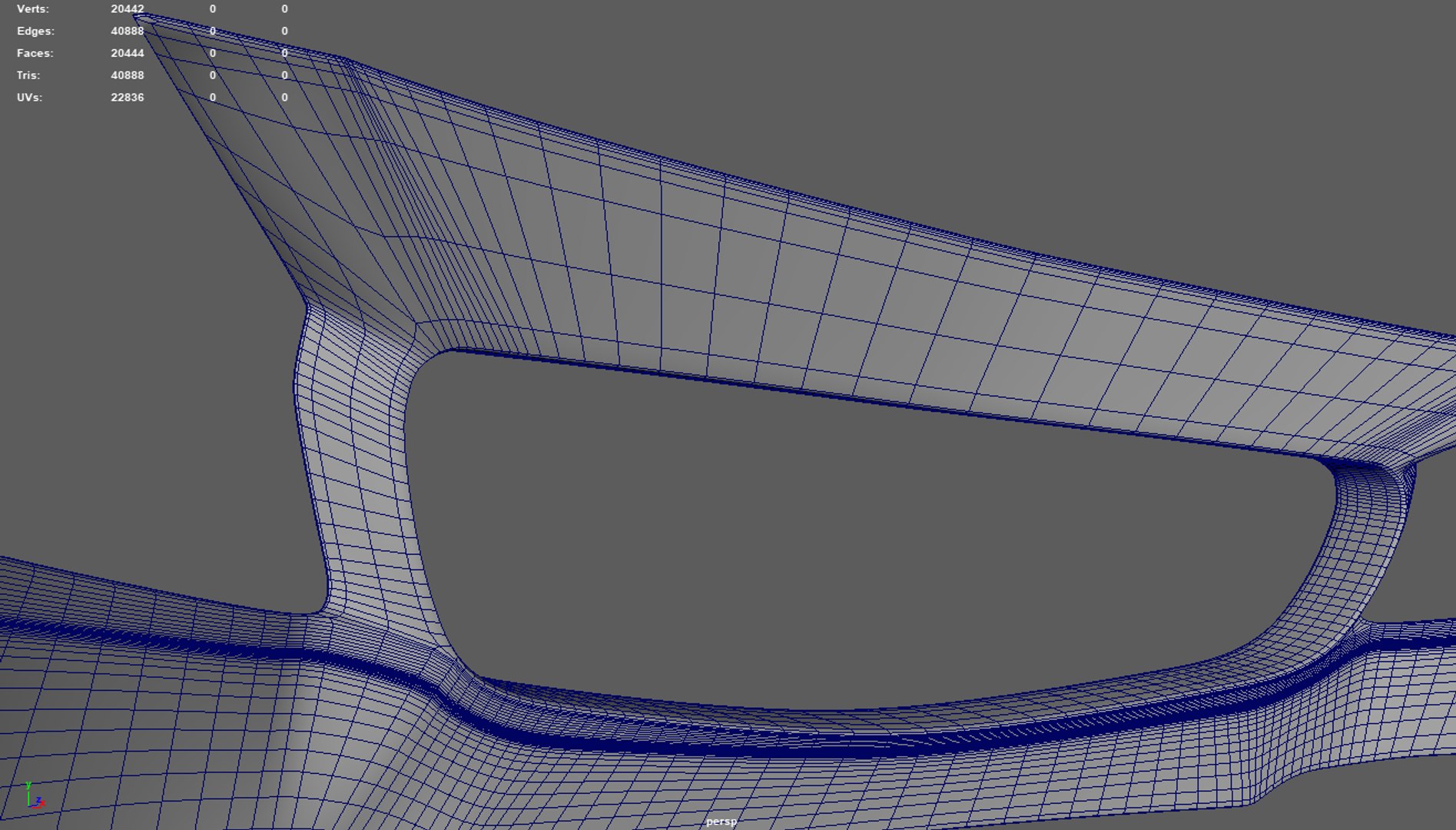 Front Bumper Mercedes Benz 3D Model - TurboSquid 1989529