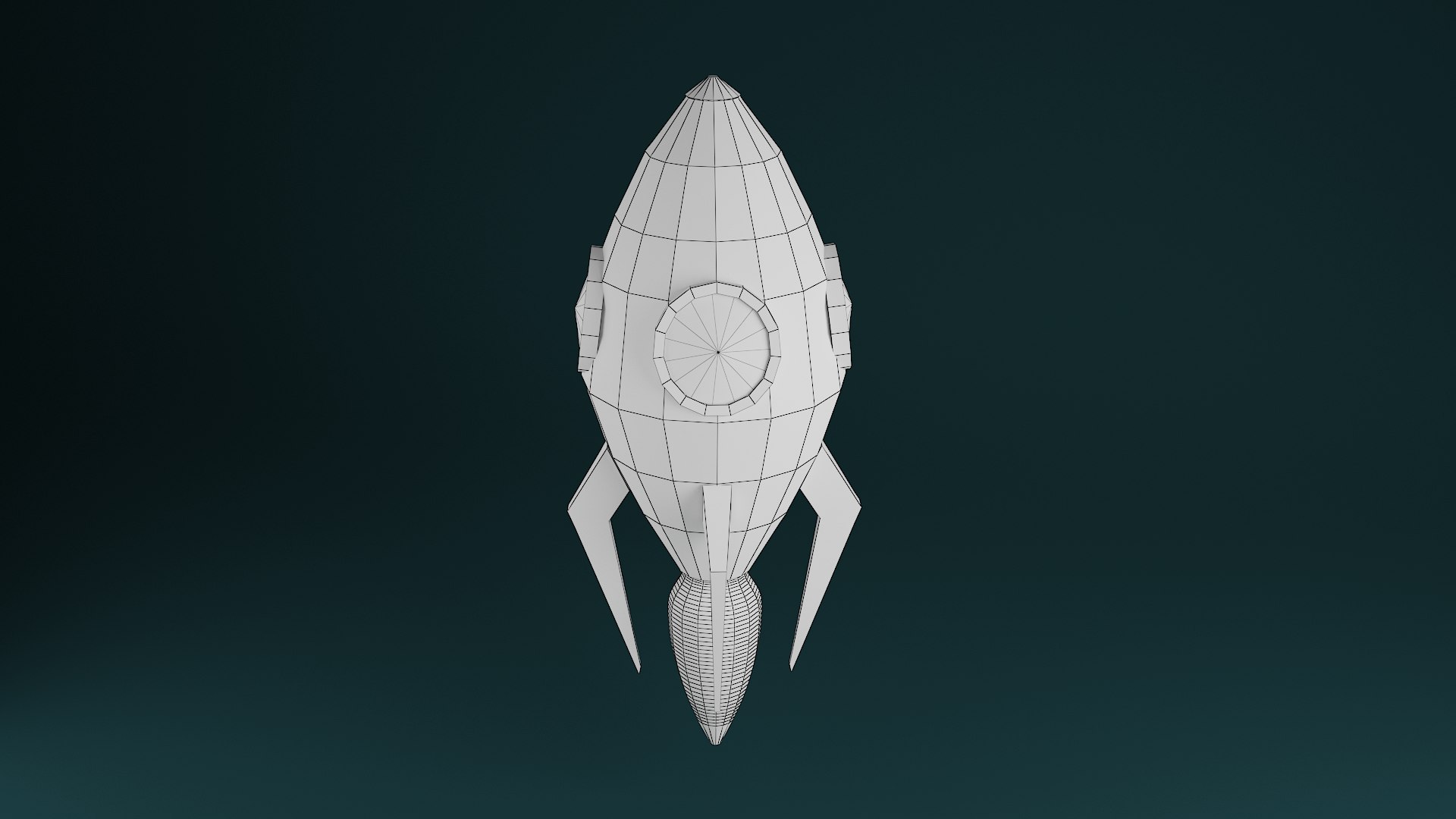 3D Model LOW POLY ROCKET - TurboSquid 2061963