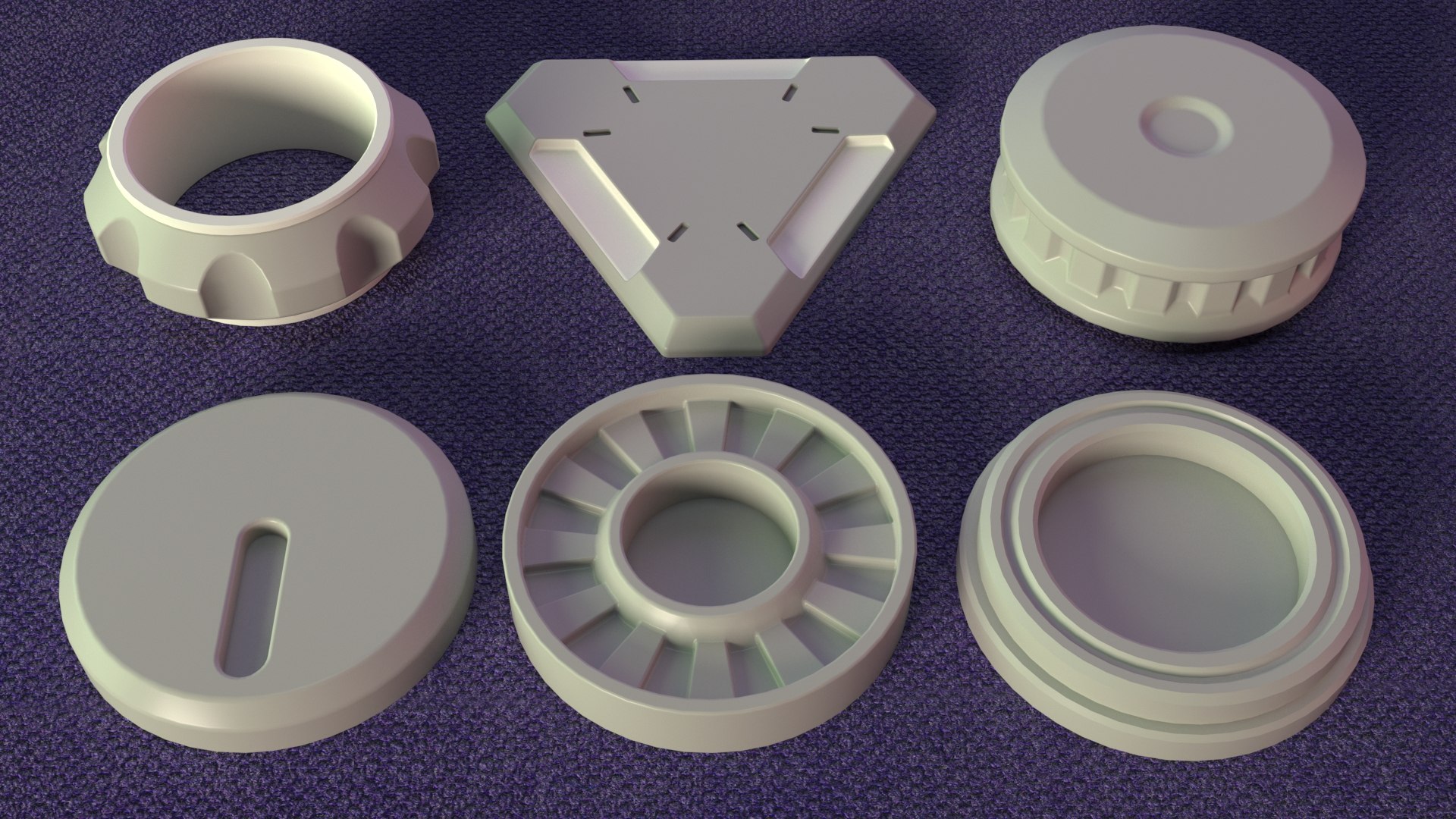 Industrial Kitbash-7 - 65 Pieces 3D Model - TurboSquid 1804165