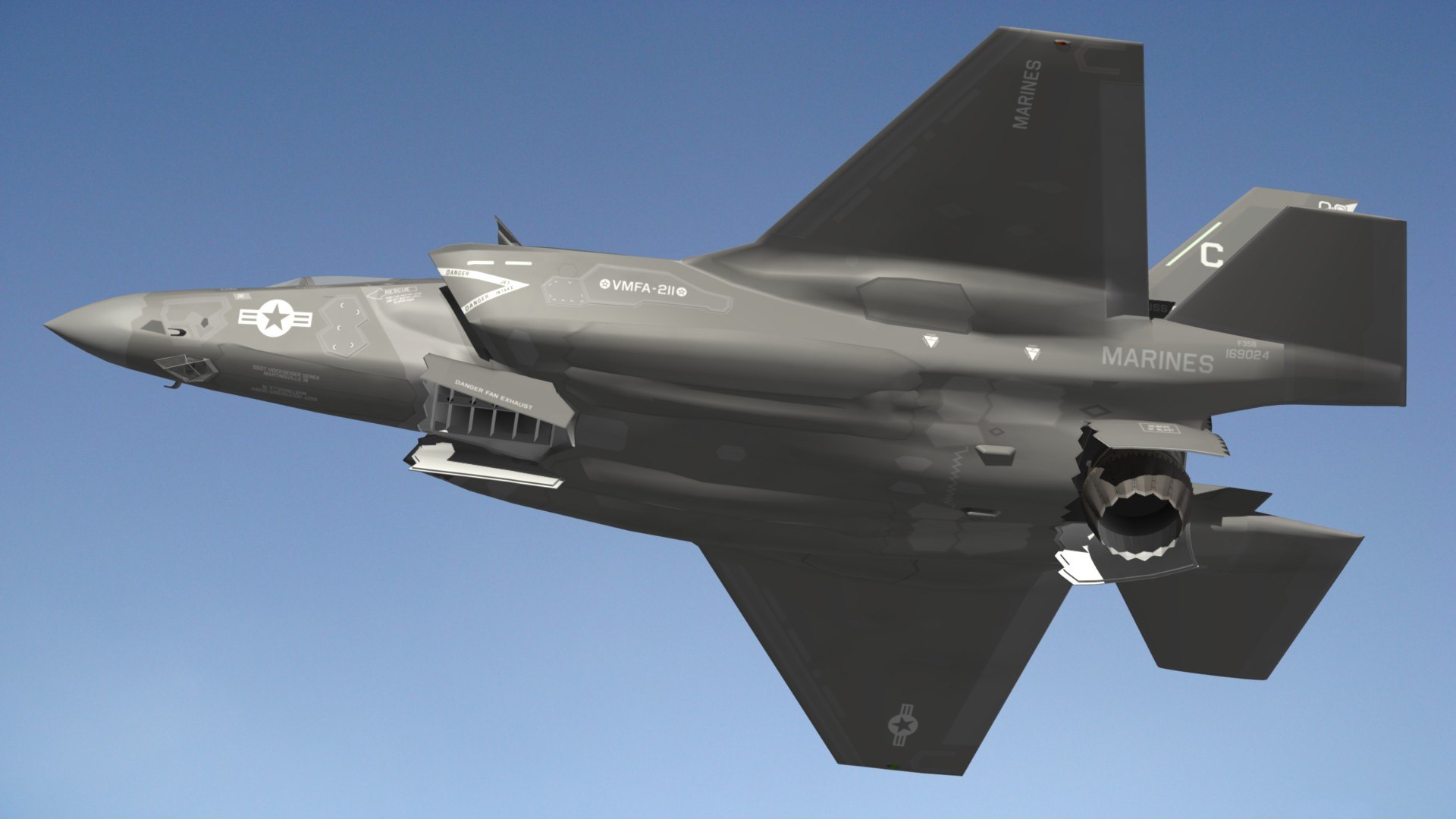 F35B Lightning II R Model - TurboSquid 2066508