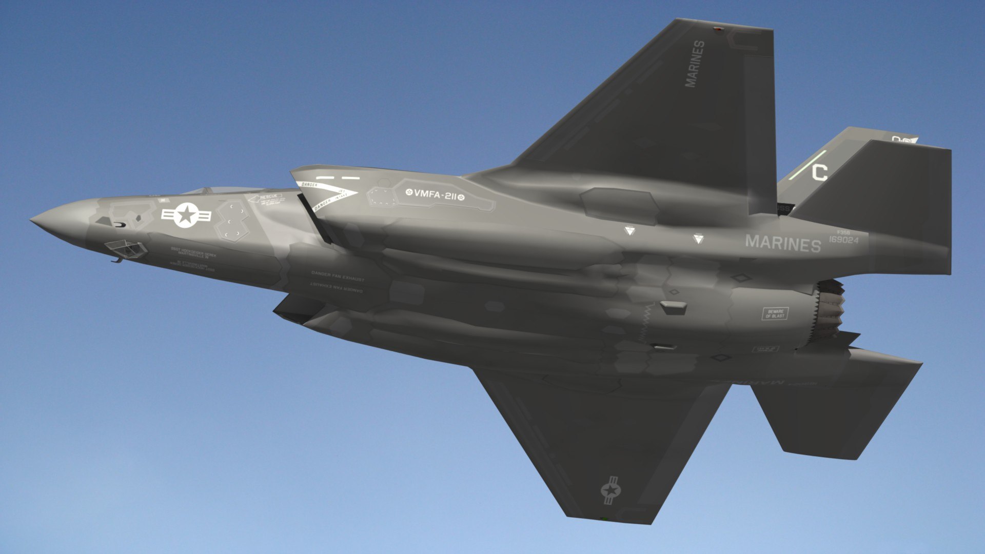 F35B Lightning II R Model - TurboSquid 2066508