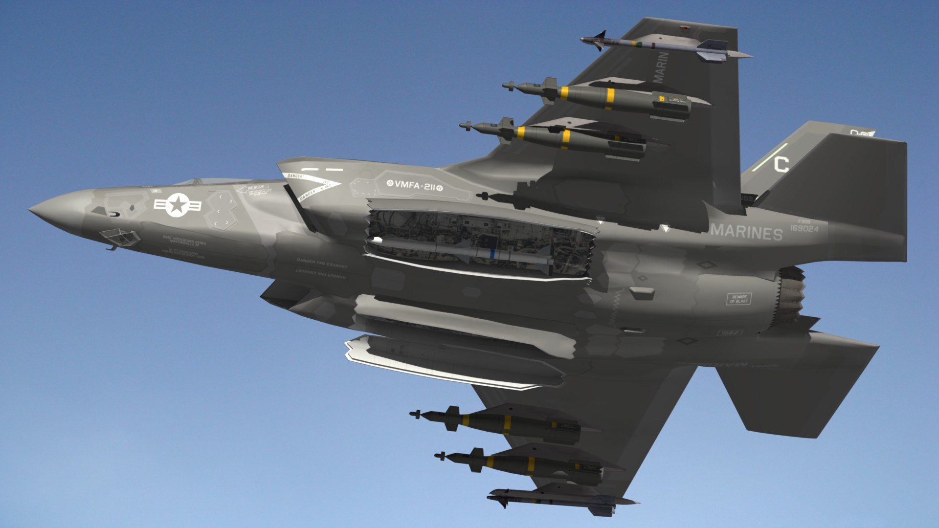 F35B Lightning II R Model - TurboSquid 2066508