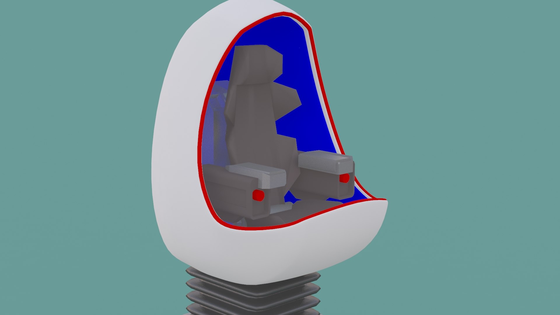 3D VR Egg Cinema Science Gameready VR Glasses Science Interactive - TurboSquid 2242879