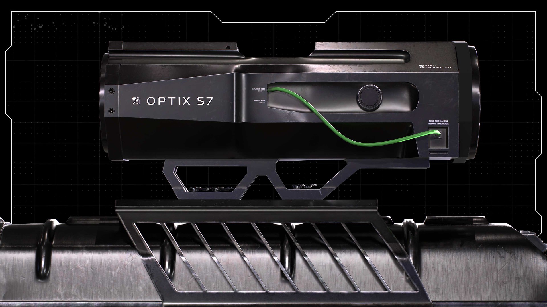 AS VAL Scope Rifle Mount STELL TECH 3D Model - TurboSquid 2035679