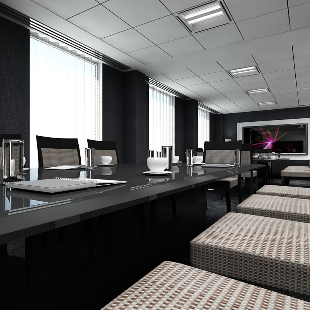 3d Office Interior Model