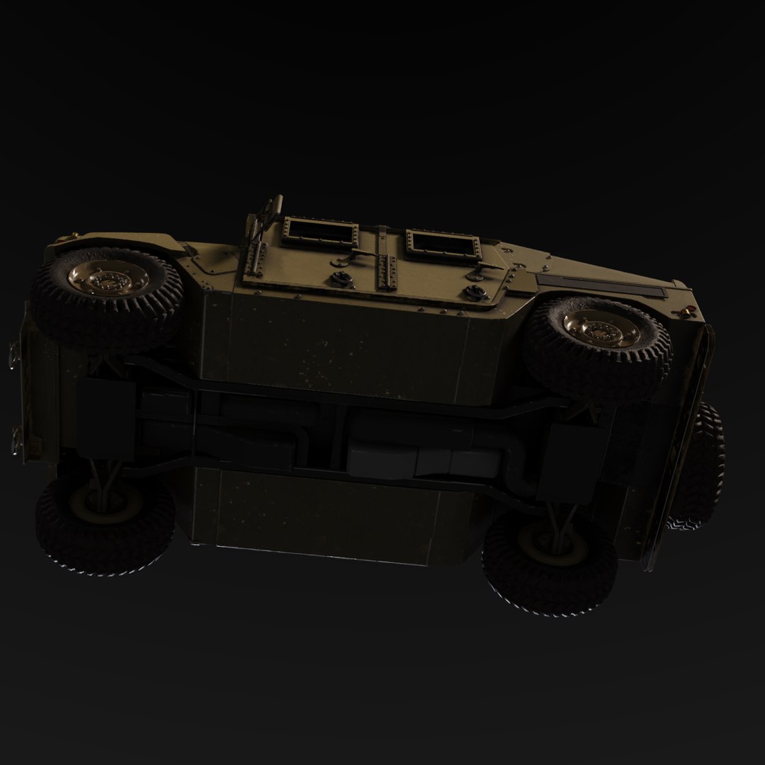 Humvee Interior 3D Model - TurboSquid 1416851