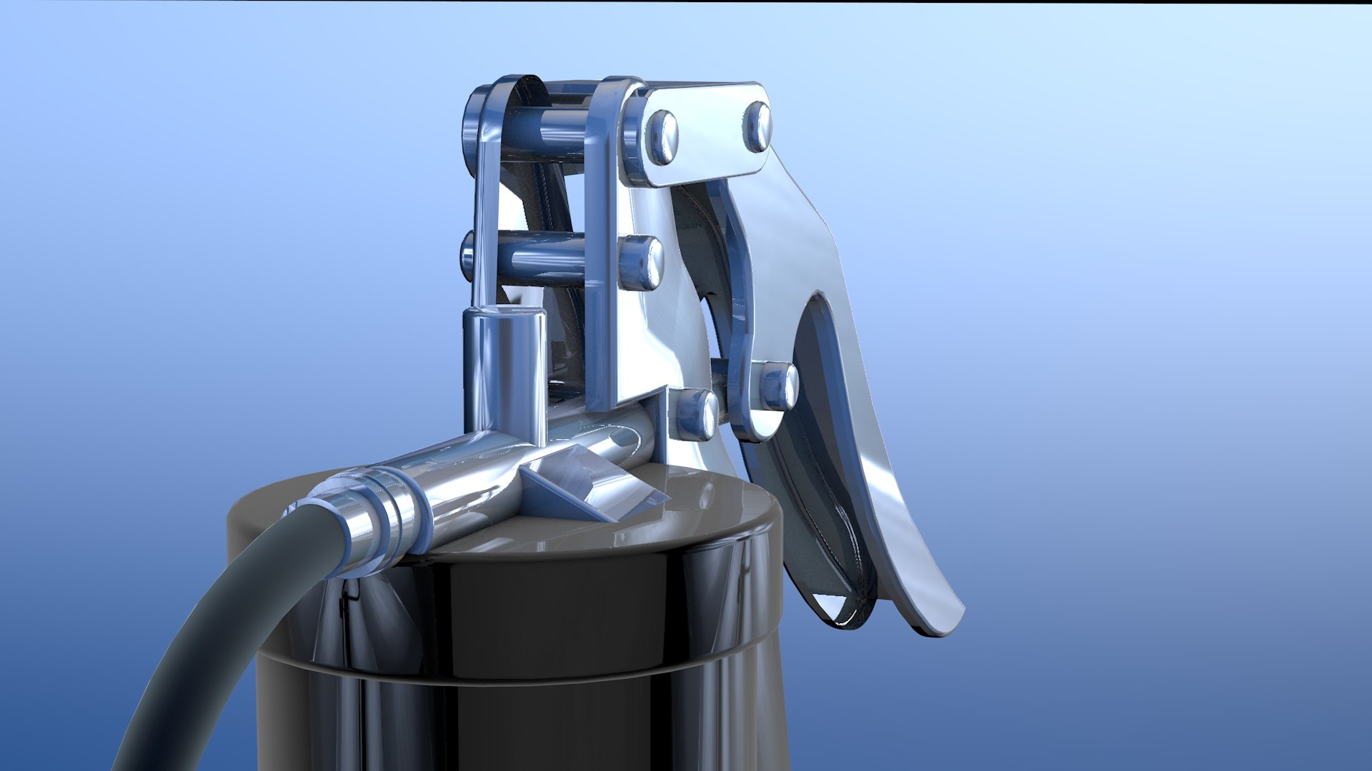 Grease Gun 3D Model - TurboSquid 1710646