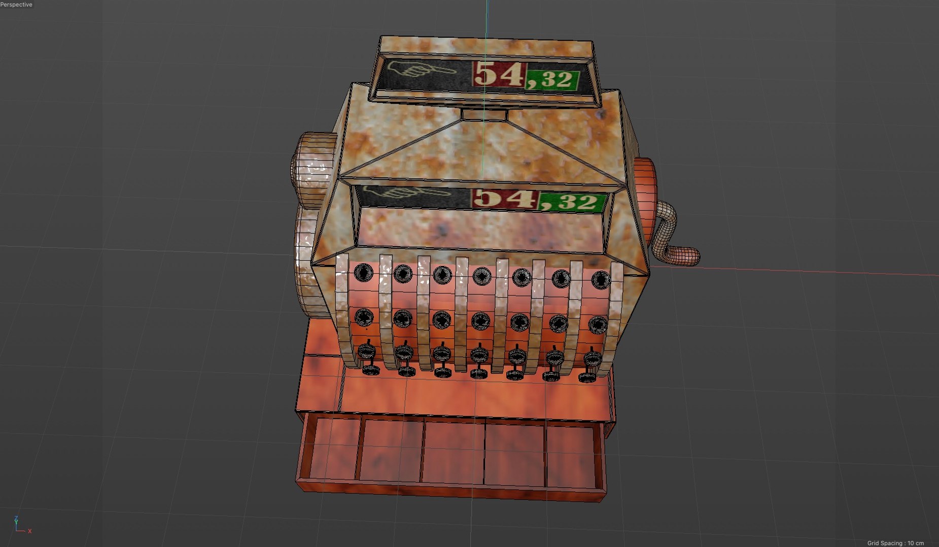 Register 3D Model - TurboSquid 1628527