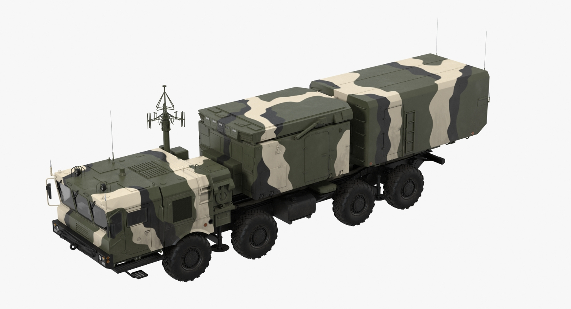 Mobile Radar Station 96l6 3D Model - TurboSquid 1249304