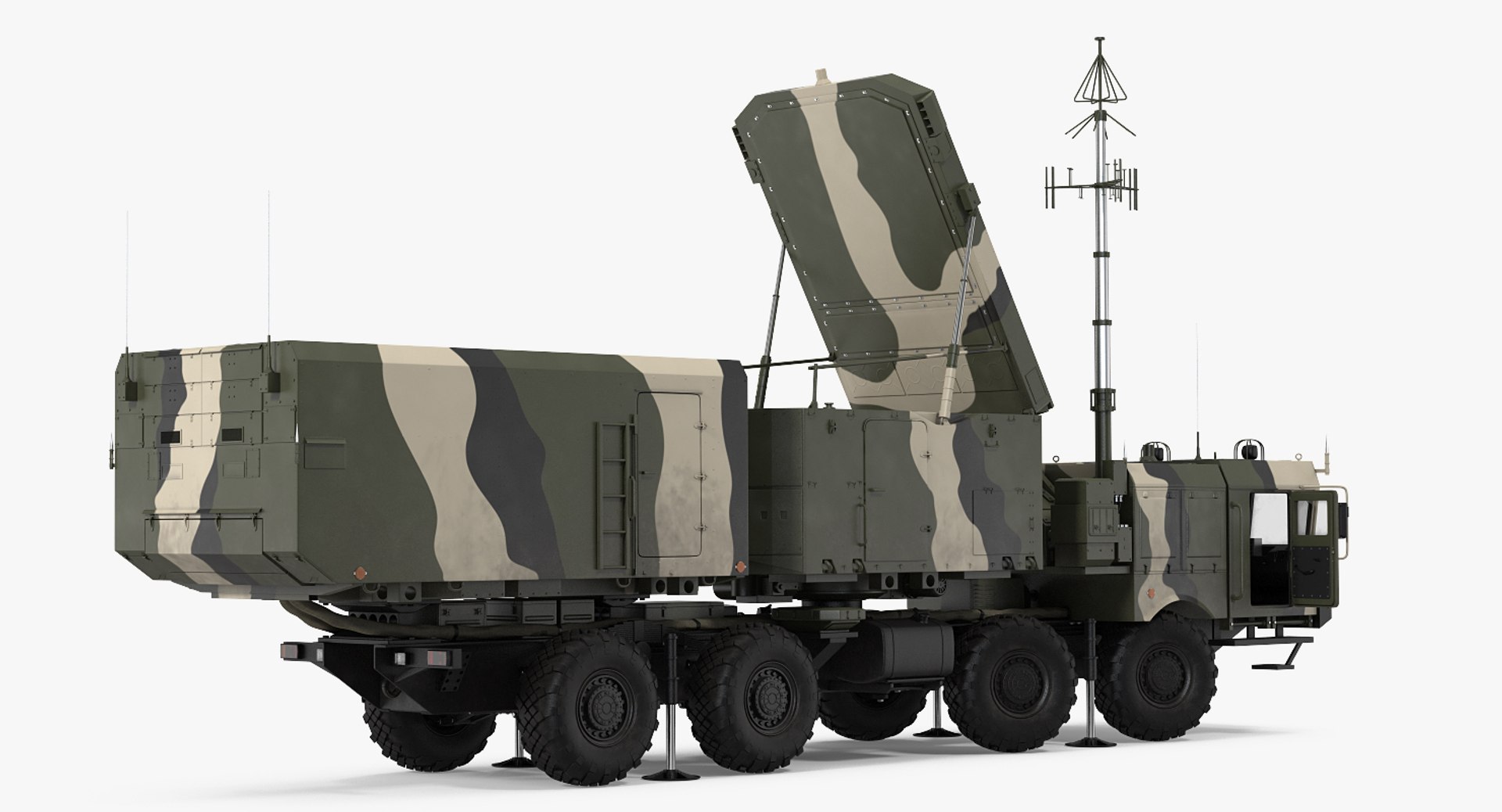 Mobile Radar Station 96l6 3D Model - TurboSquid 1249304