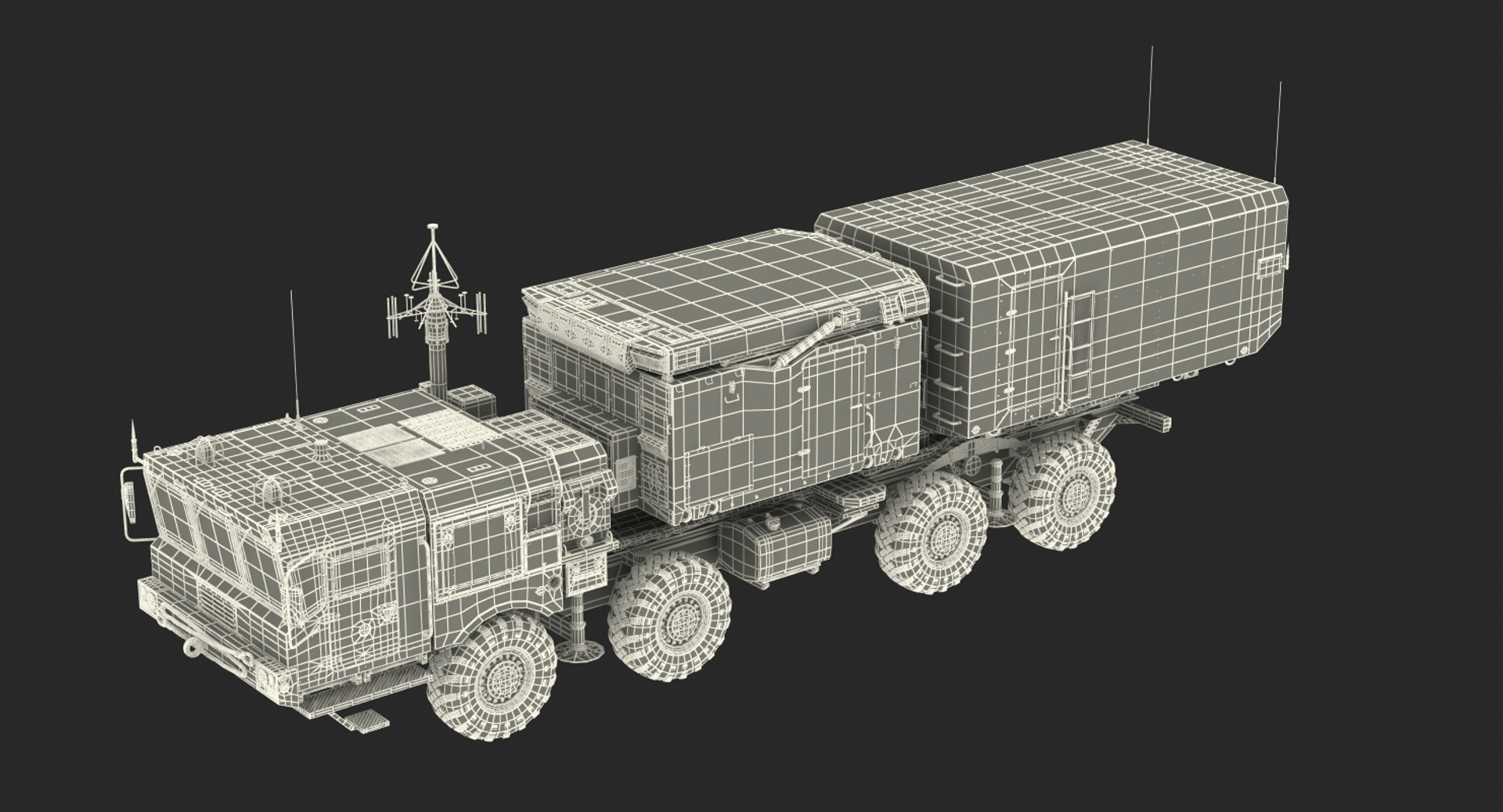 Mobile Radar Station 96l6 3D Model - TurboSquid 1249304
