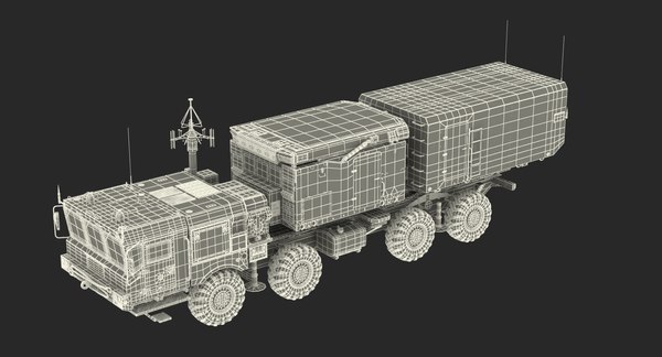 Mobile radar station 96l6 3D model - TurboSquid 1249304