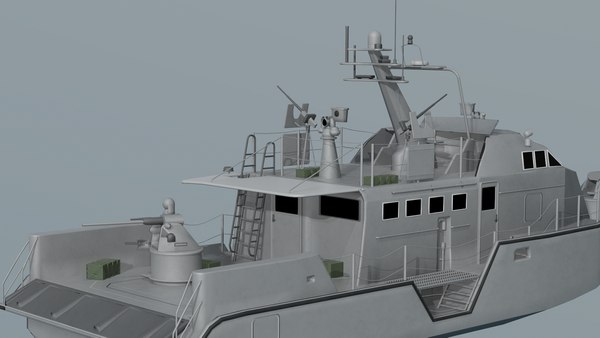 Mark vi patrol boat 3D - TurboSquid 1589875