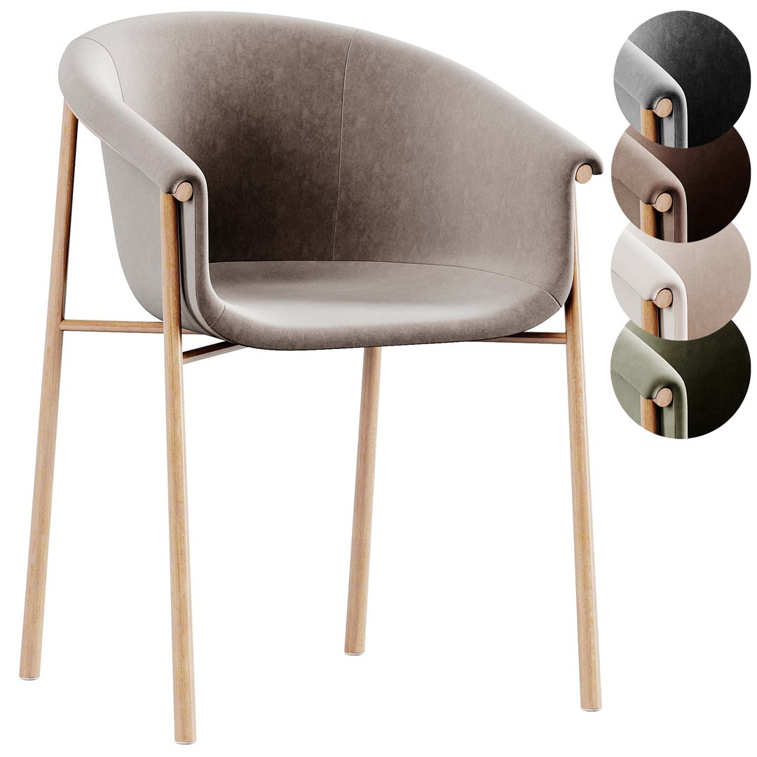 3D Nixon Chair Model - TurboSquid 2334112