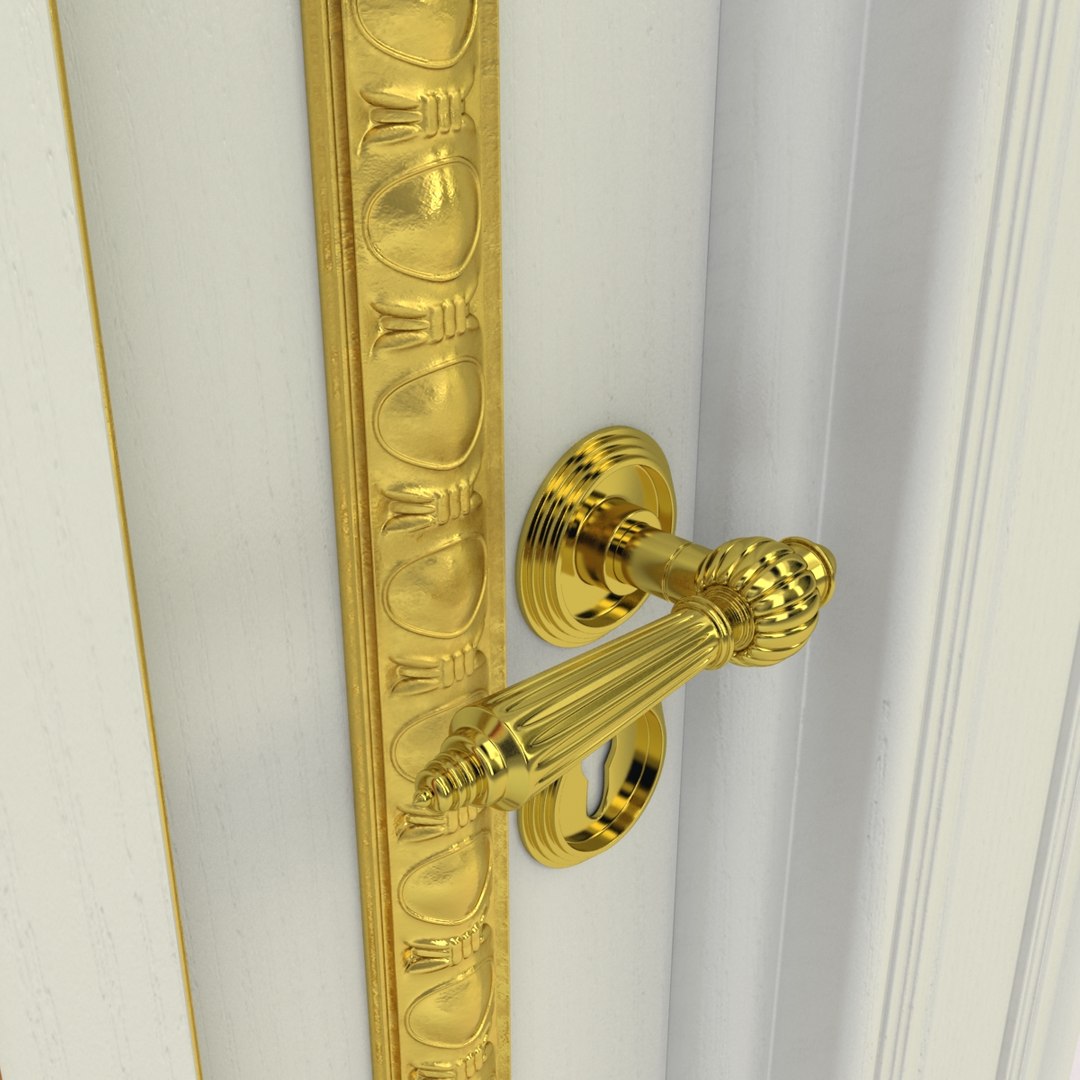 Queen Door 3d Model