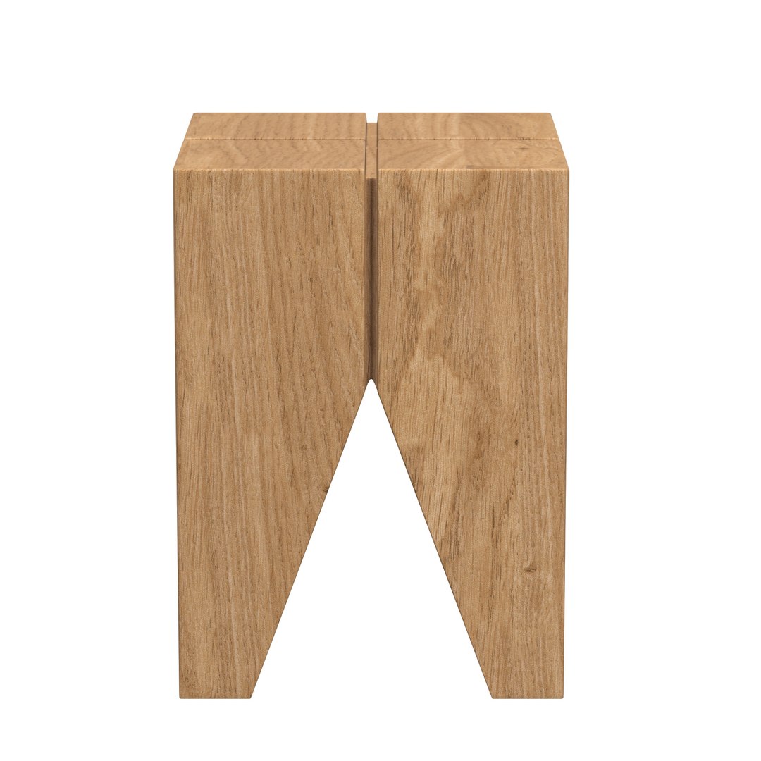 3D Model Pure Triangle Side Table - TurboSquid 2188478
